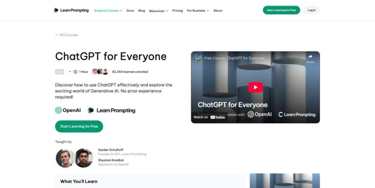 11 Best Free AI Prompting Courses for 2026 (Beginner to Advanced ...