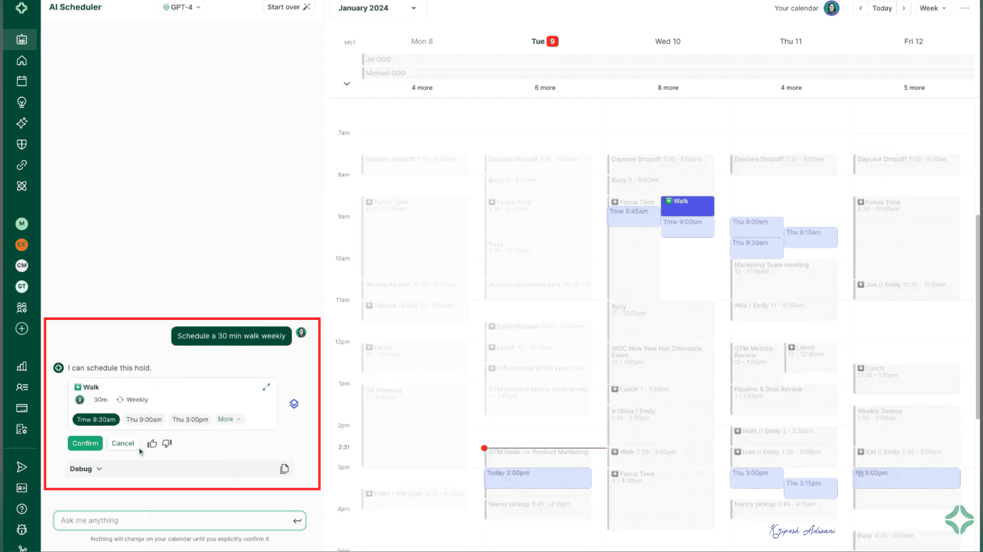 9 Best AI Scheduling Assistants in 2026 [Free & Paid Tools] - Kripesh ...
